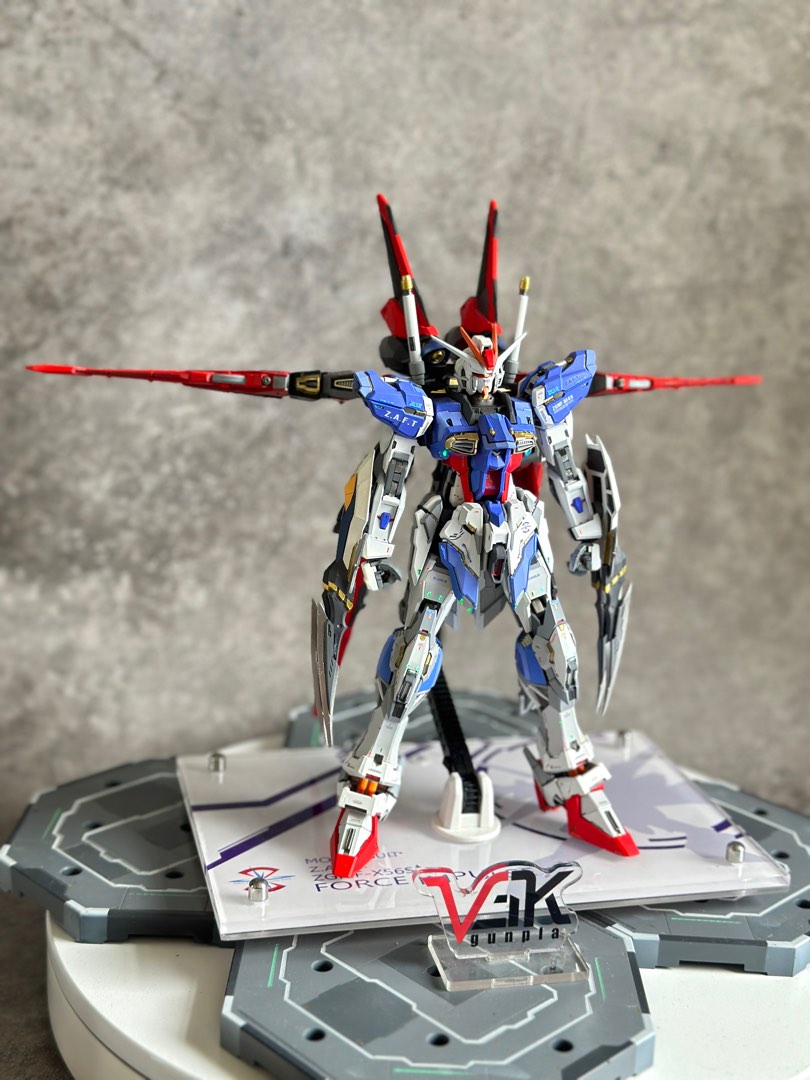 高達 全上色完成 育膠樂園 GK 1/100 MG 脈衝高達 impulse gundam Bandai pg rg hg 144 60 freedom mgex, 興趣及遊戲, 玩具 ...