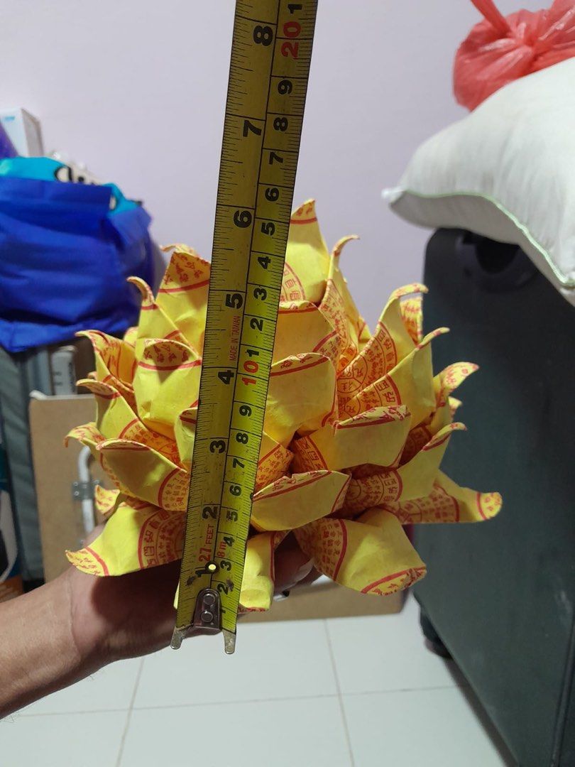 大往生蓮花 Big Lotus Flower Joss Paper, Hobbies & Toys, Memorabilia ...