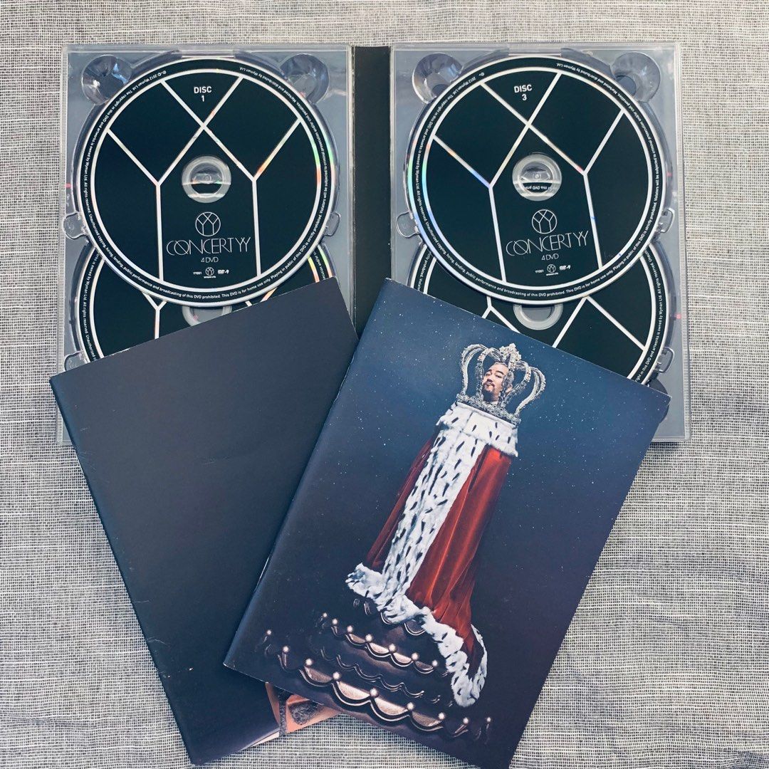 黃偉文 Wyman Wong - Concert YY 演唱會 4DVD (鄭秀文 彭羚 謝安琪 陳奕迅 草蜢 容祖兒), 興趣及遊戲, 音樂 ...