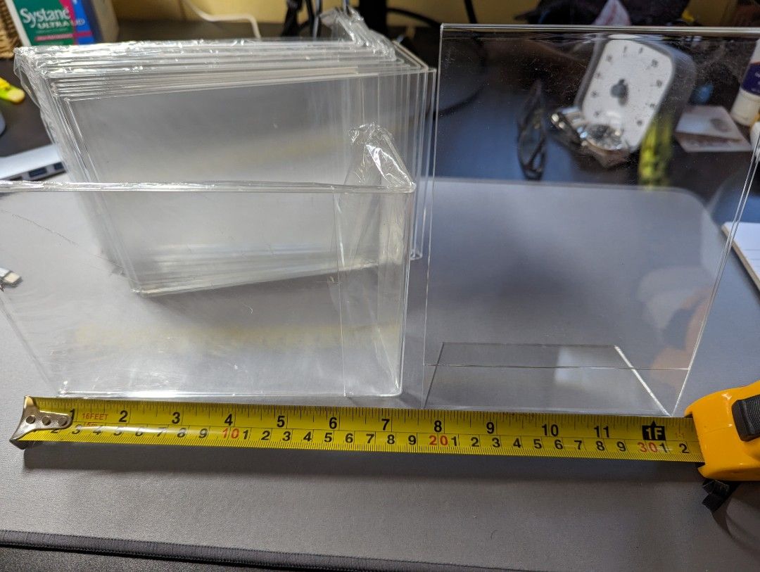 Acrylic Plastic A6 standees 18x12.5cm for photos, promotions, QR code ...