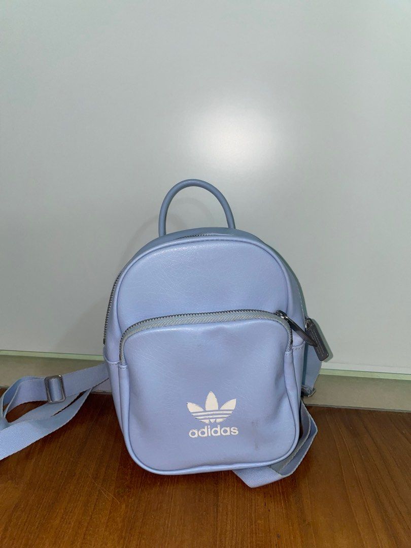 Adidas Baby Blue Mini Backpack, Women's Fashion, Bags & Wallets ...