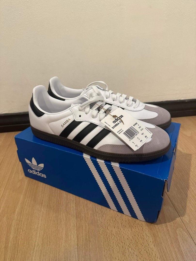 Adidas Samba OG White, Men's Fashion, Footwear, Sneakers on Carousell