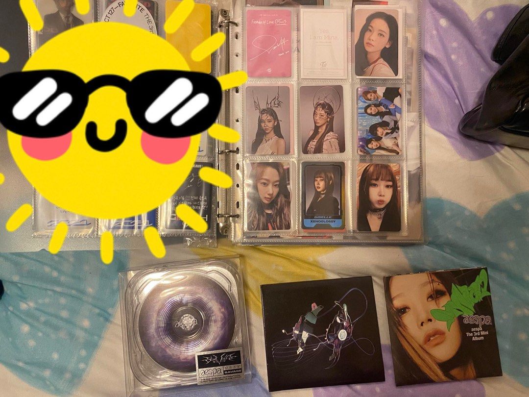 Aespa album set on Carousell