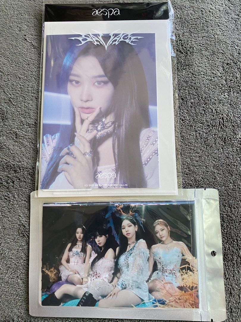 aespa photocards, Hobbies & Toys, Memorabilia & Collectibles, K-Wave on Carousell
