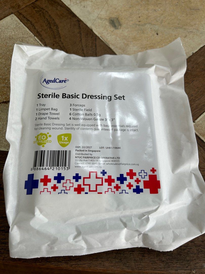 AGEDRA BASIC DRESSING SET, Health & Nutrition, Medical Supplies & Tools ...