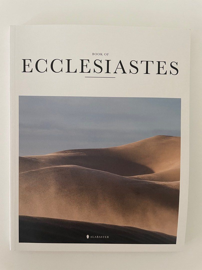 Alabaster Co Book of Ecclesiastes, Hobbies & Toys, Books & Magazines ...