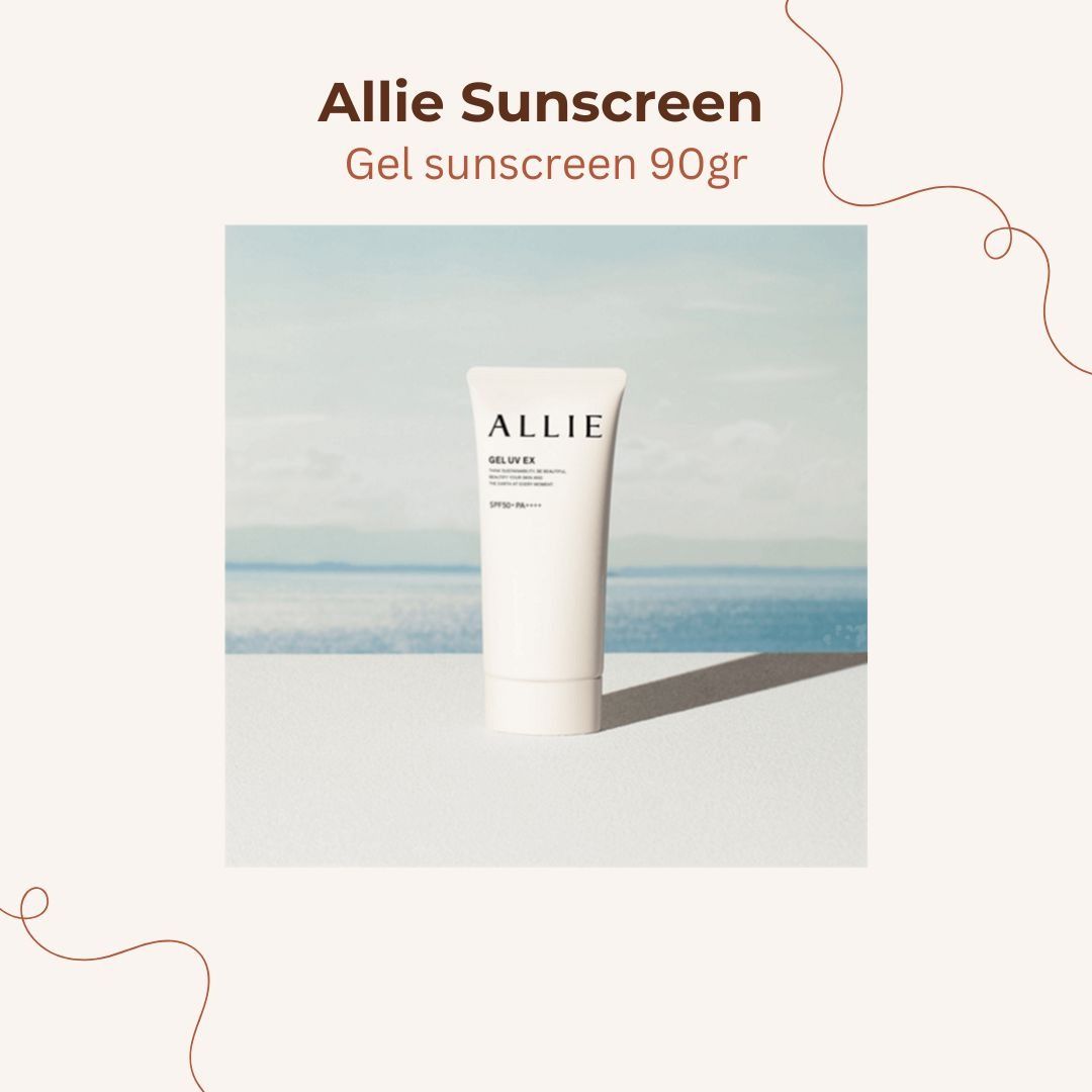 Allie gel uv ex sunscreen original japan, Kesehatan & Kecantikan, Kulit, Sabun & Tubuh di Carousell
