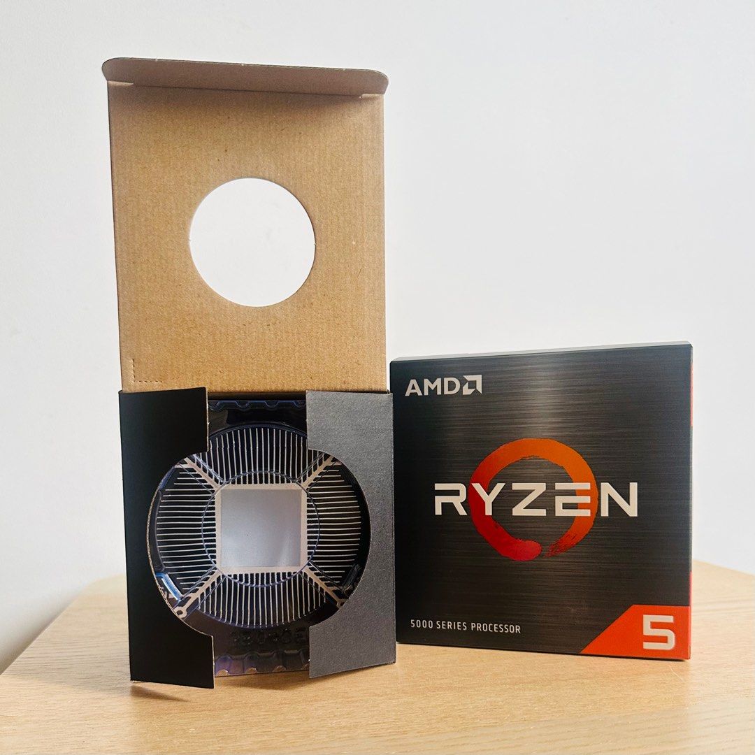 AMD RYZEN 5 5500 Heat Sink Fan, Computers & Tech, Parts & Accessories ...