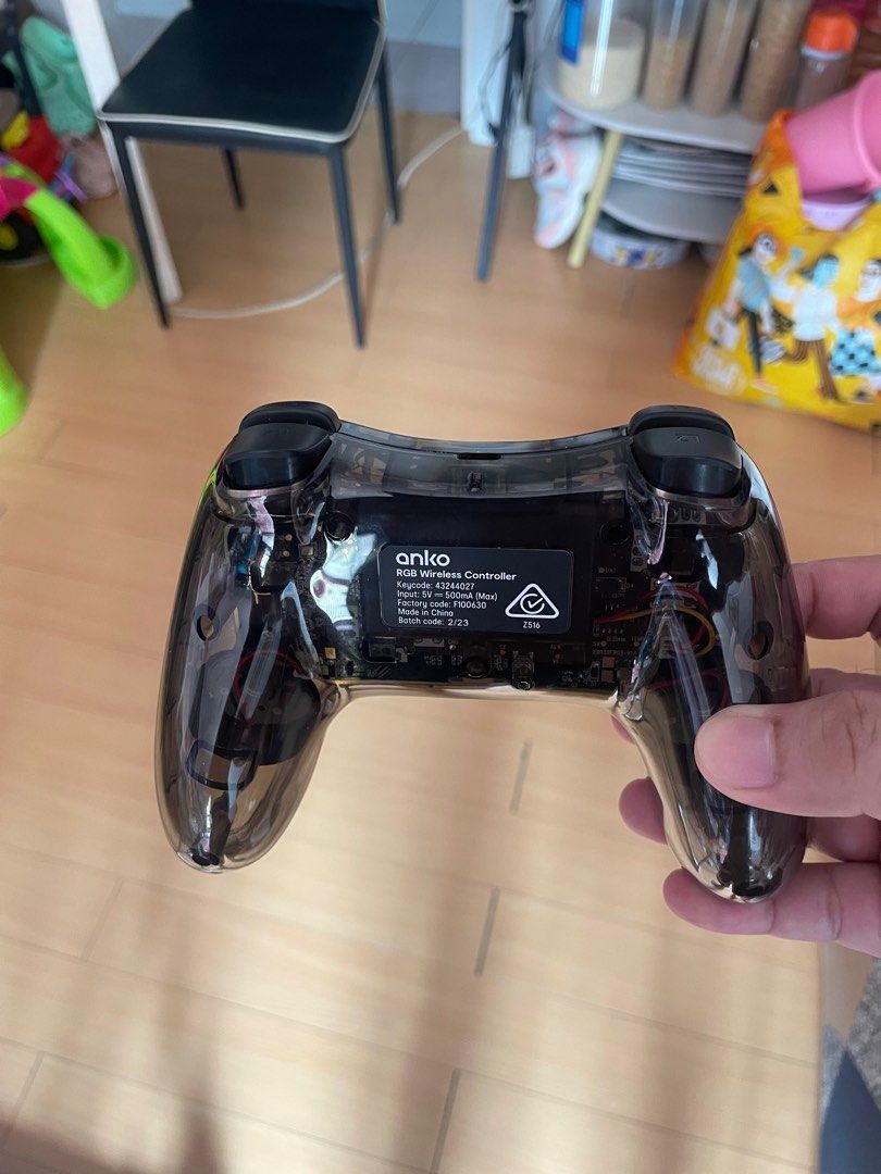 anko RGB wireless controller authentic original, Video Gaming, Gaming ...