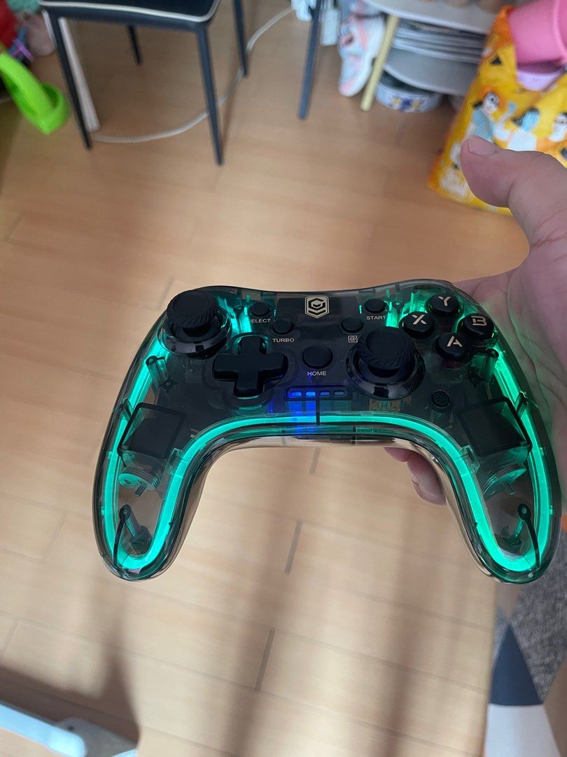 anko RGB wireless controller authentic original, Video Gaming, Gaming ...