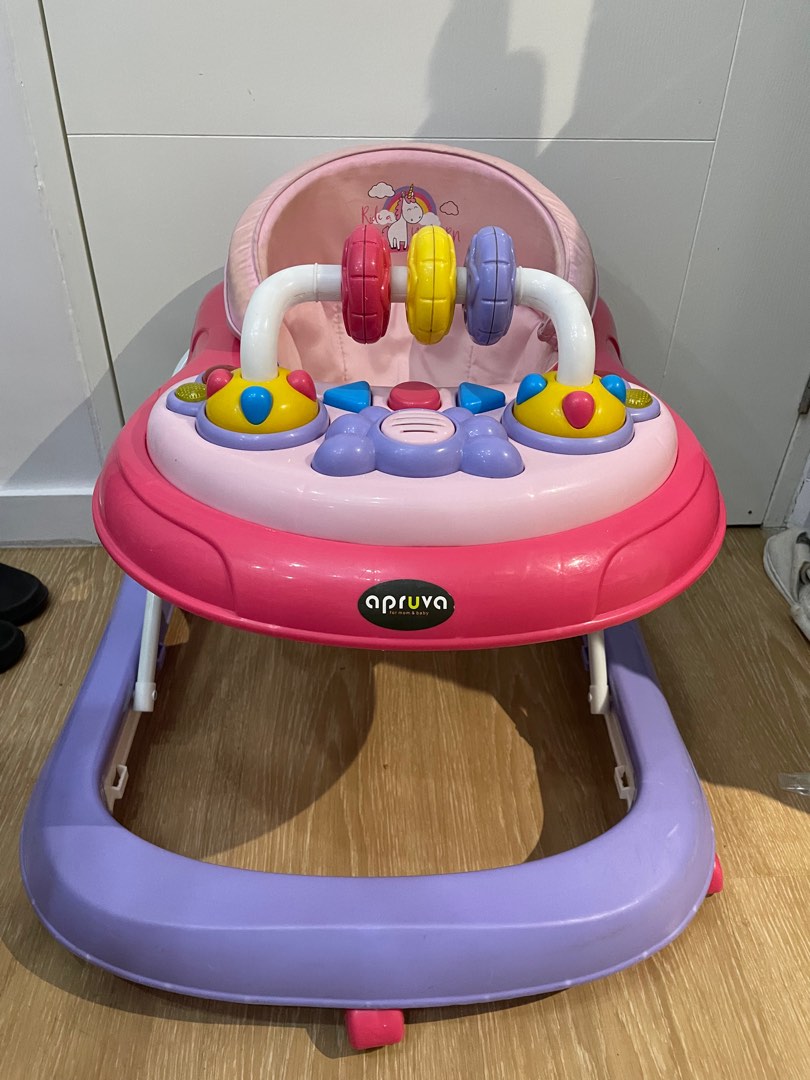 Apruva Walker unicorn light and sound with handle on Carousell