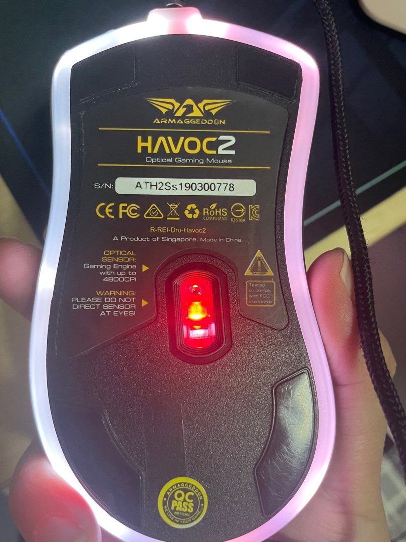 Armageddon Havoc 2 Mouse, Computers & Tech, Parts & Accessories, Mouse ...