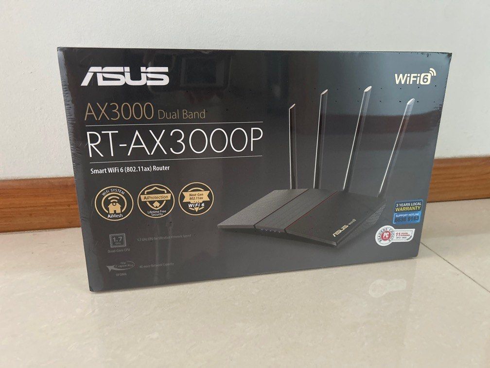 Asus AX3000 Dual band, Computers & Tech, Parts & Accessories ...