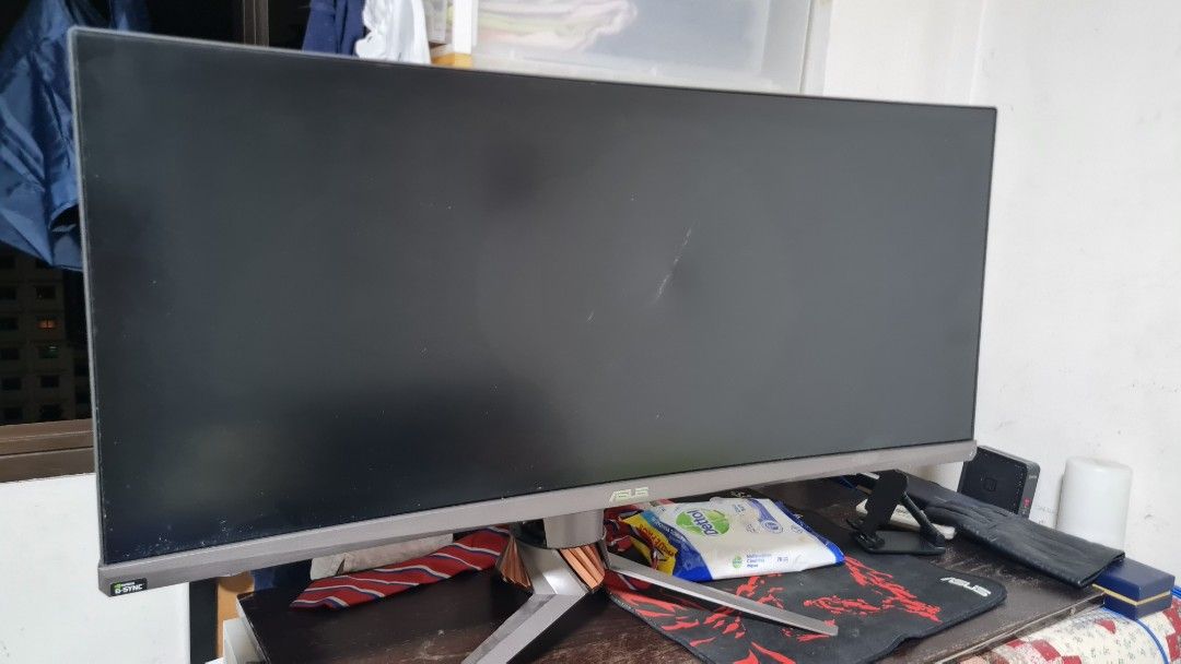 Asus ROG PG348Q Ultrawide Monitor, Computers & Tech, Parts ...