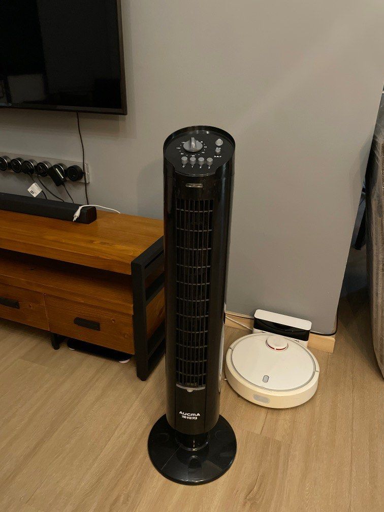 Aucma standing fan, Furniture & Home Living, Lighting & Fans, Fans on ...