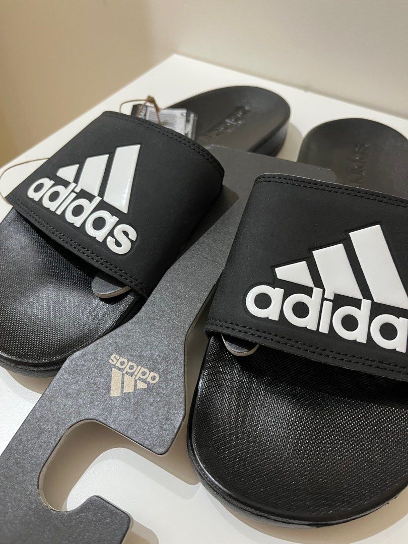 AUTHENTIC Adidas Adilette, Men's Fashion, Footwear, Slippers & Slides on Carousell