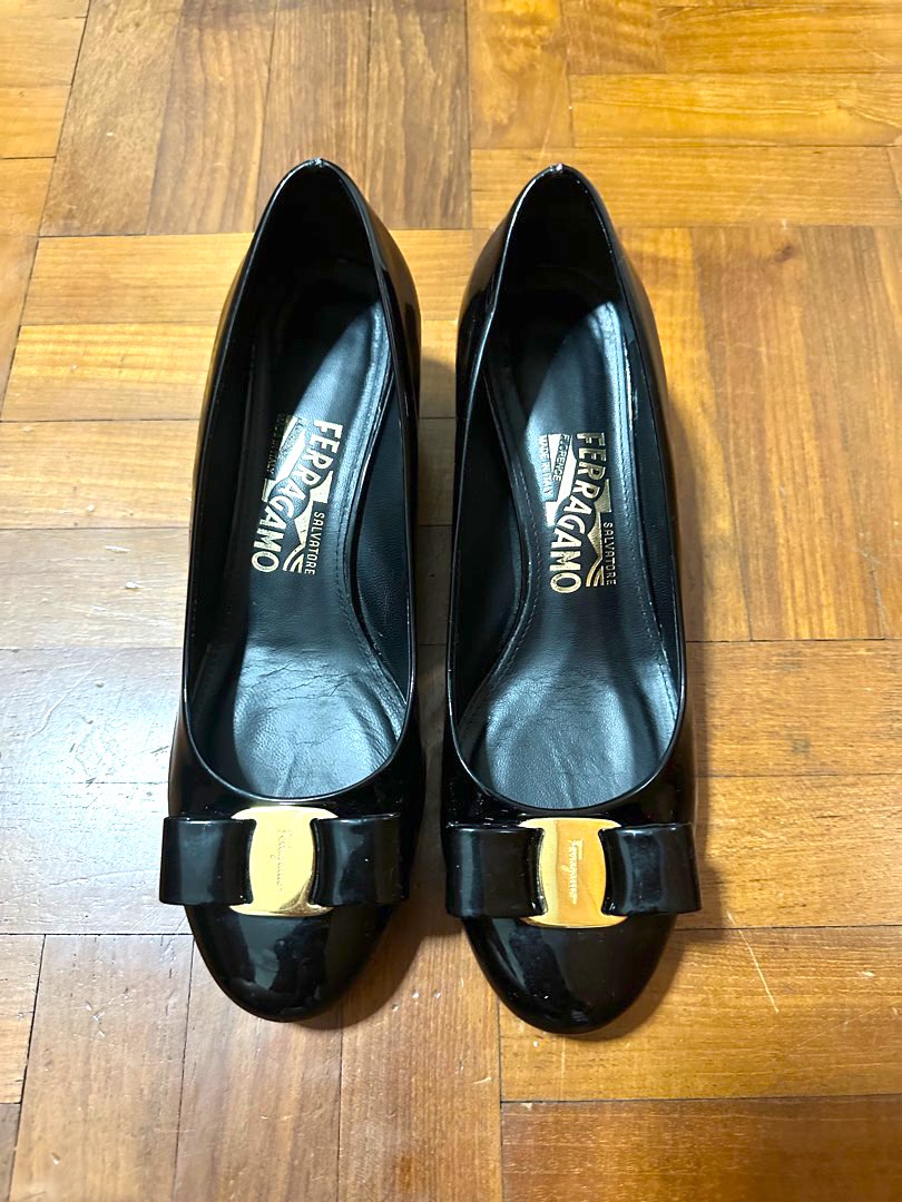 Authentic Salvatore Ferragamo Heels, Women's Fashion, Footwear, Heels ...