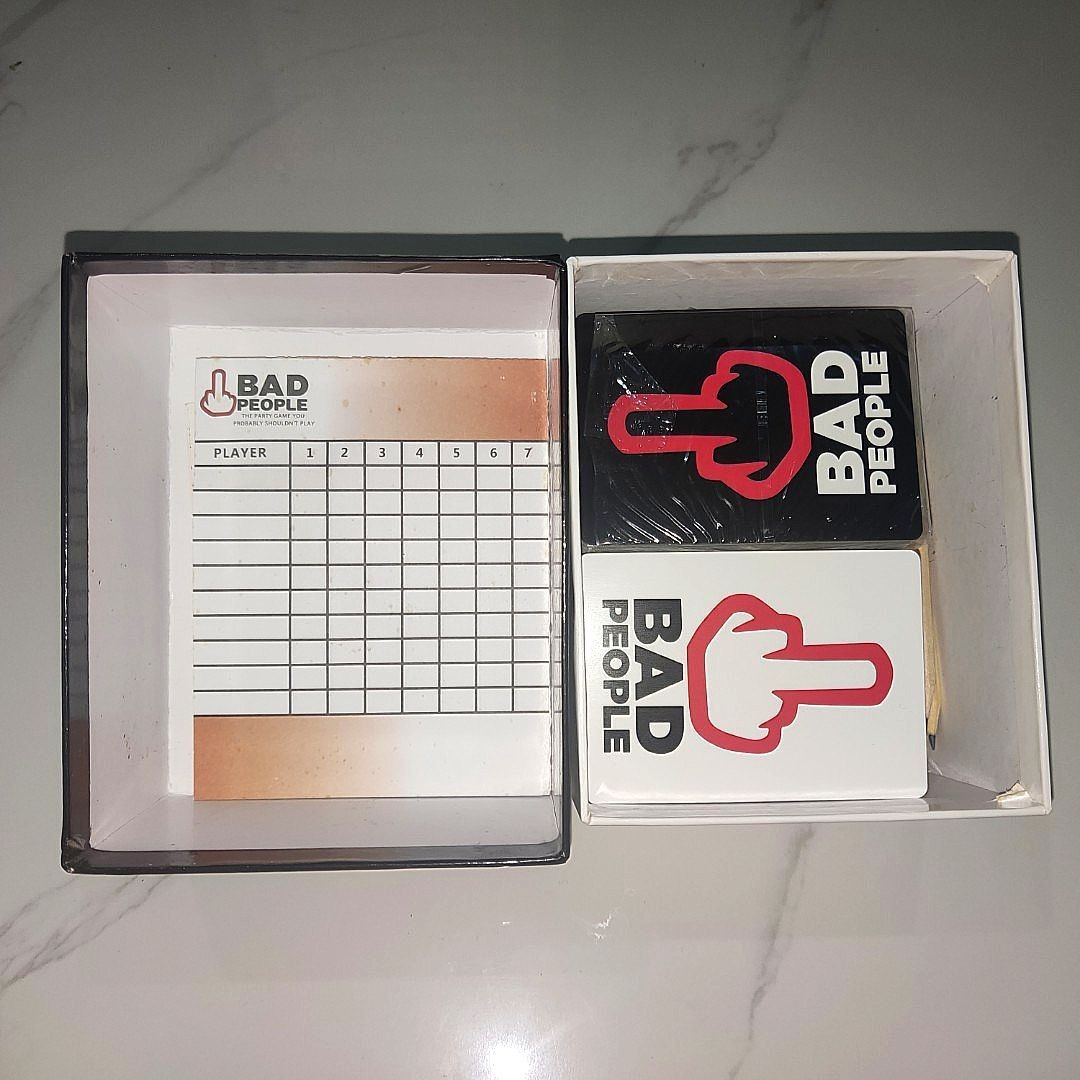Bad People Party Game + Extension + These Cards will Get You Drunk on ...