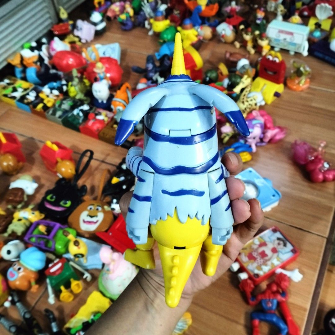 Bandai 2000 Figure Digimon Gabumon Micro Playset Diorama on Carousell