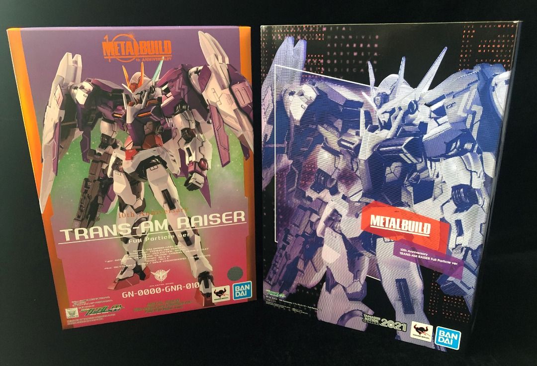 Bandai Metal Build Trans-Am Raiser 10th Anniversary Full Particle Ver ...