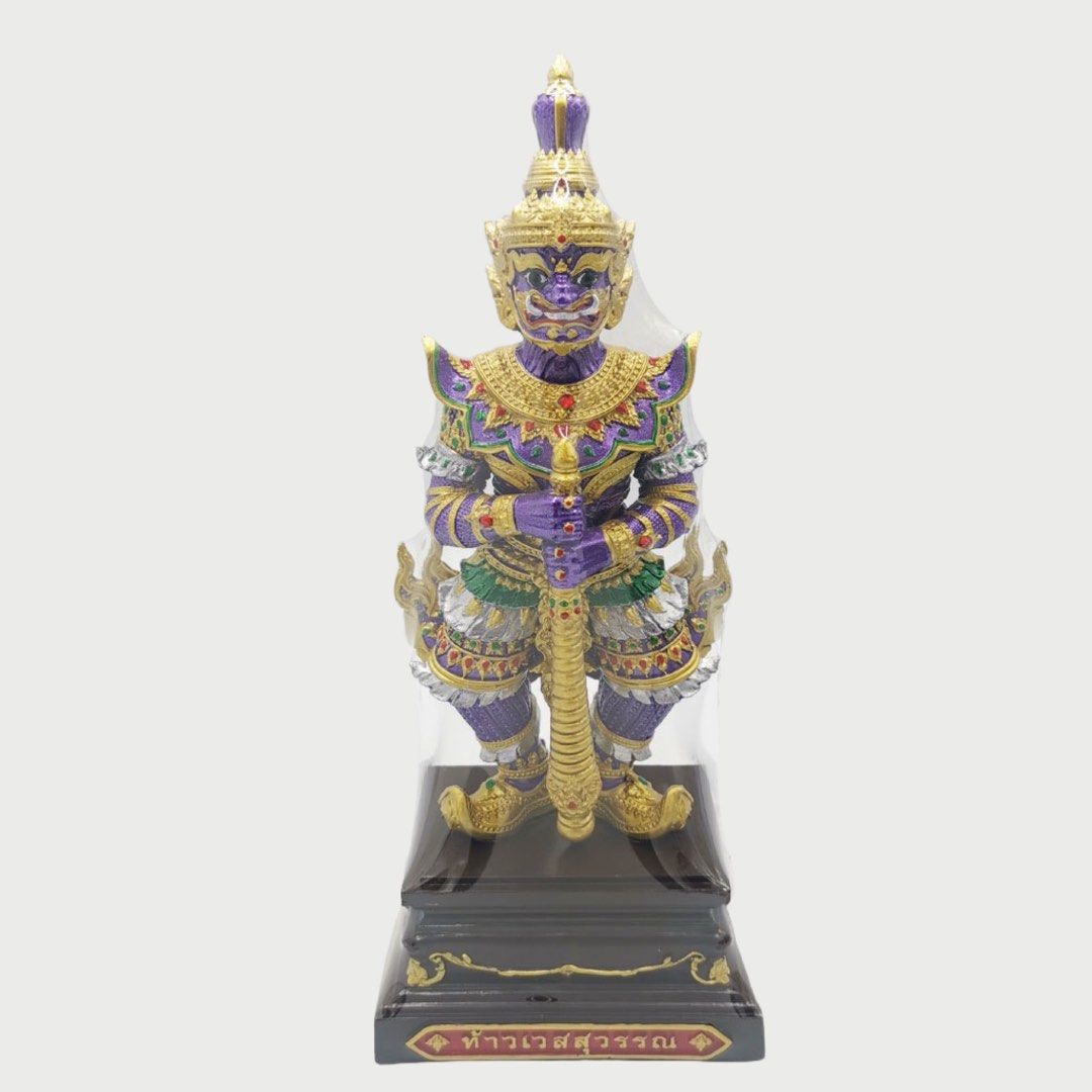 (BEAUTIFUL) Taowessuwan / Taowesuwan Thai God Buccha Bucha Statue ...