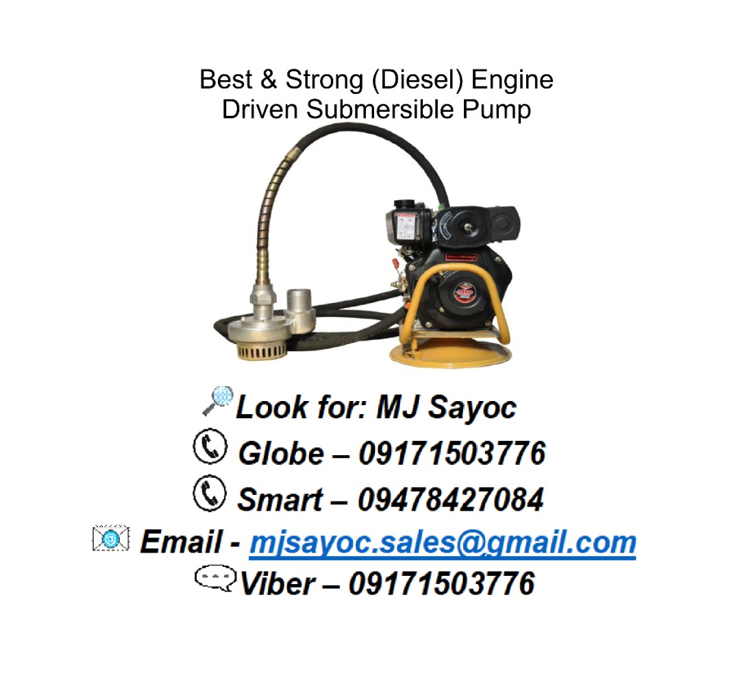 Best & Strong (Diesel) Engine Driven Submersible Pump, Commercial ...