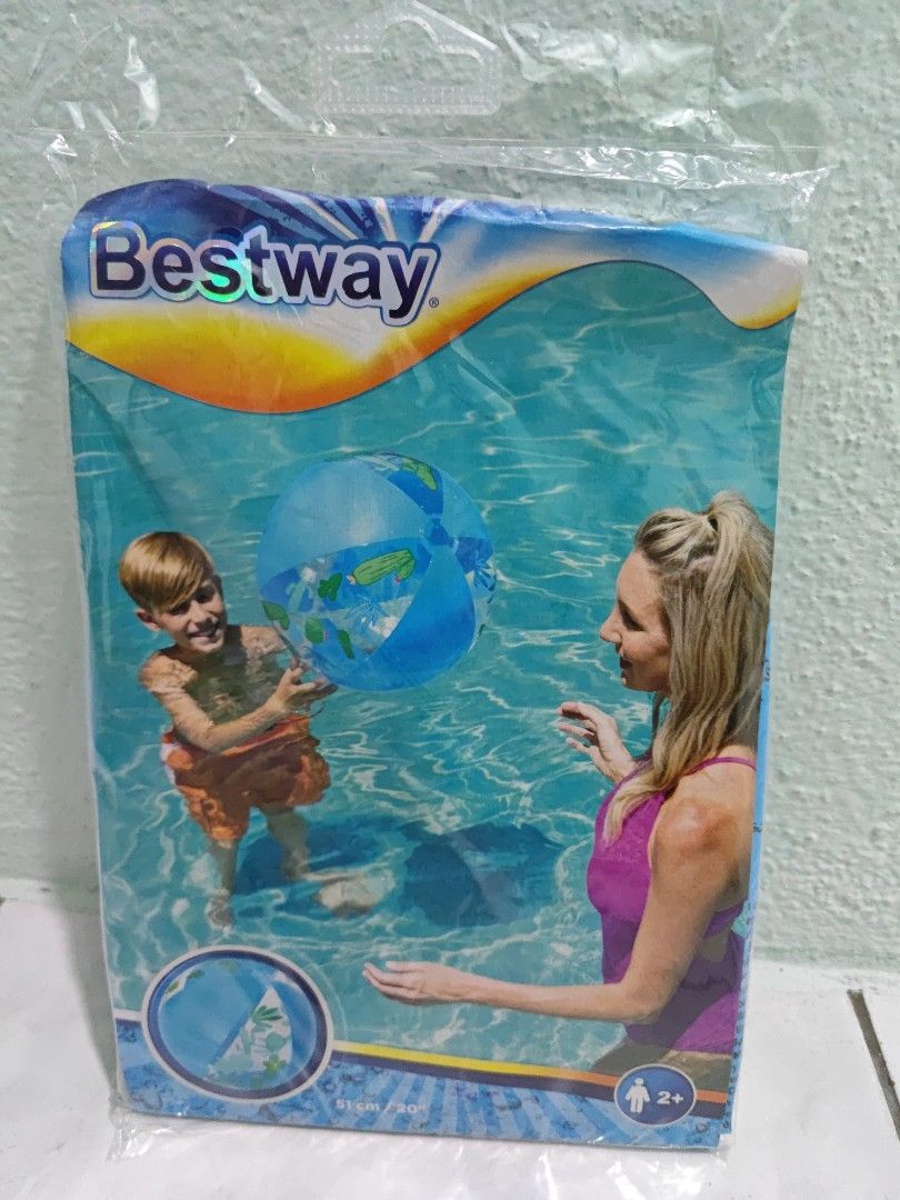 Bestway Beach ball 51cm (Blue) #31036, Hobbies & Toys, Toys & Games on ...