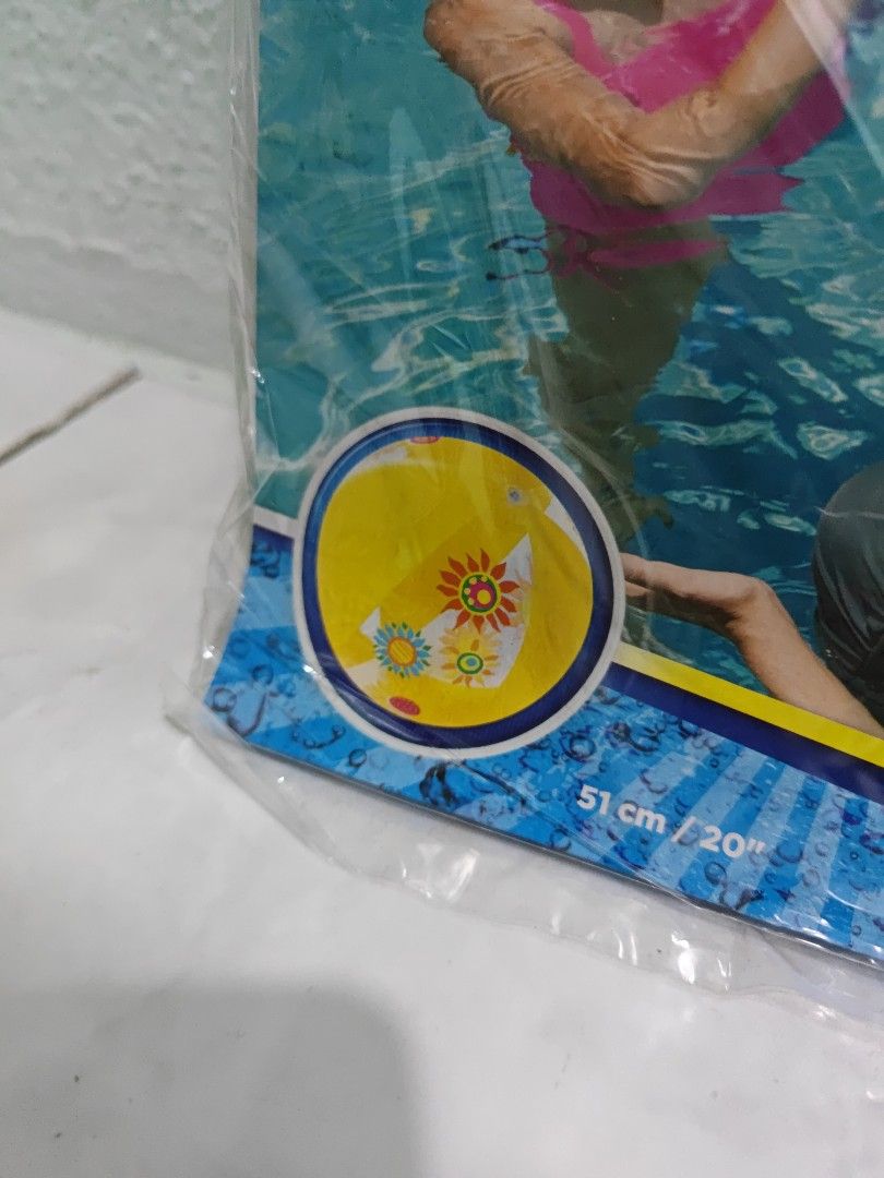 Bestway Beach ball 51cm (Yellow) #31036, Hobbies & Toys, Toys & Games ...