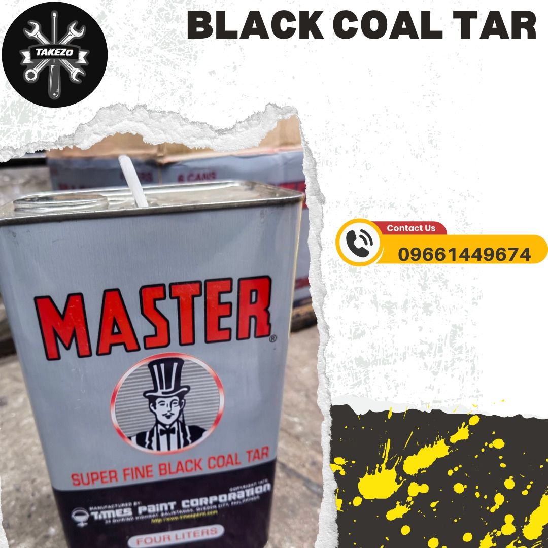 BLACK COAL TAR, Commercial & Industrial, Industrial Equipment on Carousell