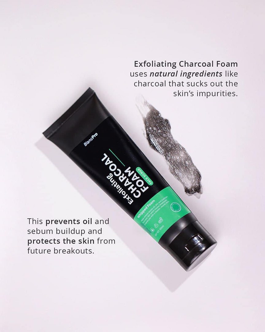 Blanc Pro Charcoal Foam, Beauty & Personal Care, Face, Face Care on ...