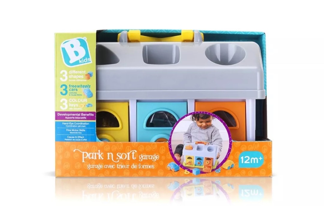 Blue Box Park 'n Sort Garage Toy on Carousell
