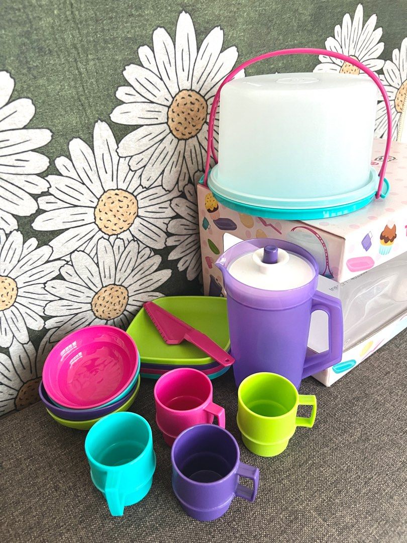 BNIB Tupperware Mini Masak Set (Authentic), Furniture & Home Living, Kitchenware & Tableware ...