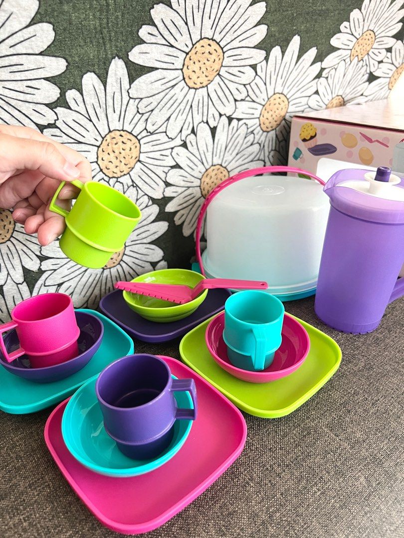 BNIB Tupperware Mini Masak Set (Authentic), Furniture & Home Living, Kitchenware & Tableware ...