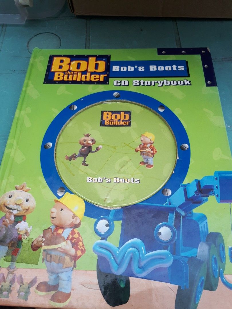 Bob the builder big hardbound story book no cd, Hobbies & Toys, Books ...