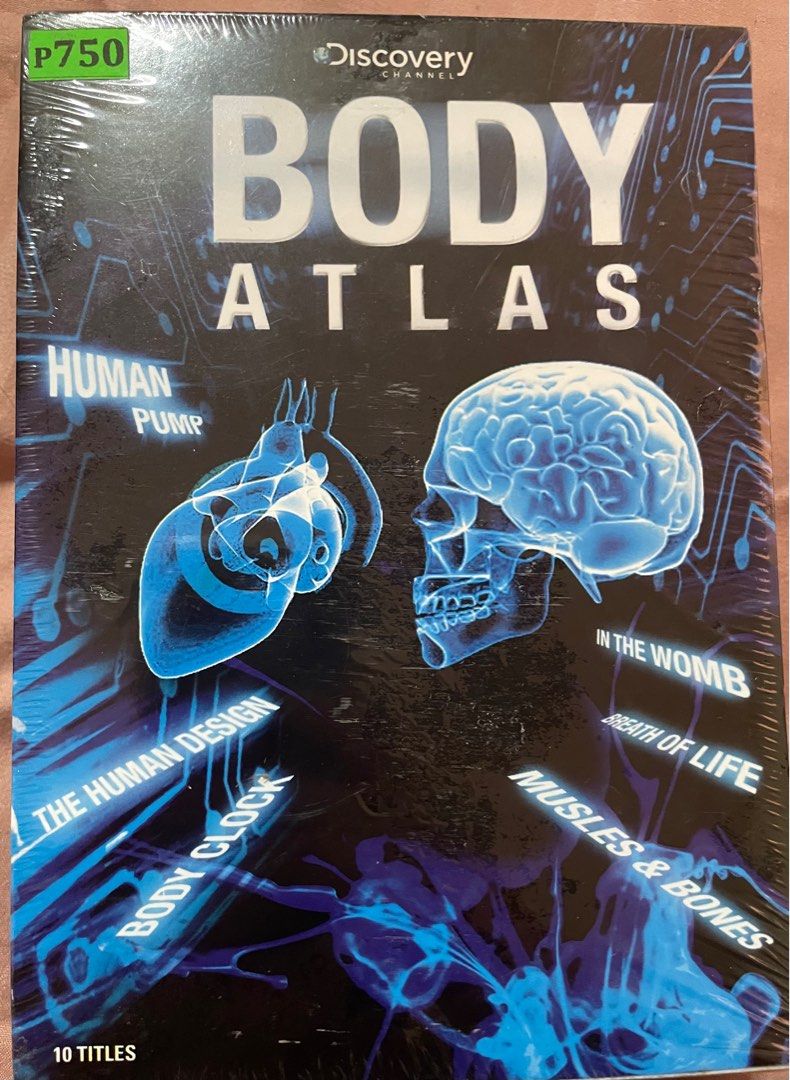 BODY ATLAS- Discovery Channel DVDs on Carousell