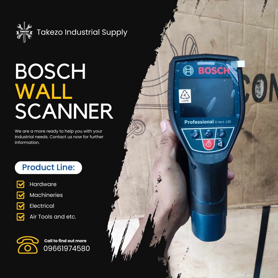 BOSCH WALL SCANNER, Commercial & Industrial, Industrial Equipment on ...