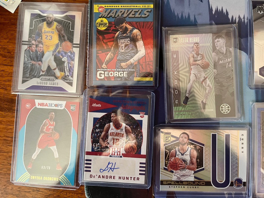 Bulk NBA Cards - 250+ Basketball Cards from 2019-2022, Hobbies & Toys ...