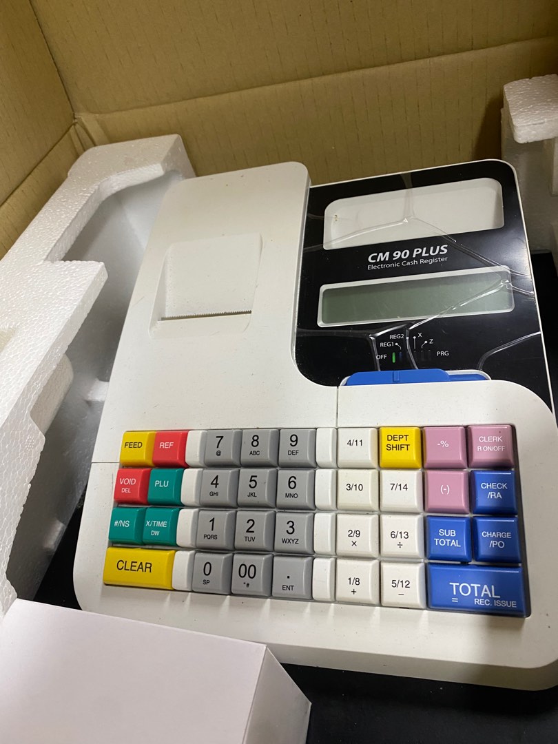 Cash register Olympia brand come with box, Computers & Tech, Office ...