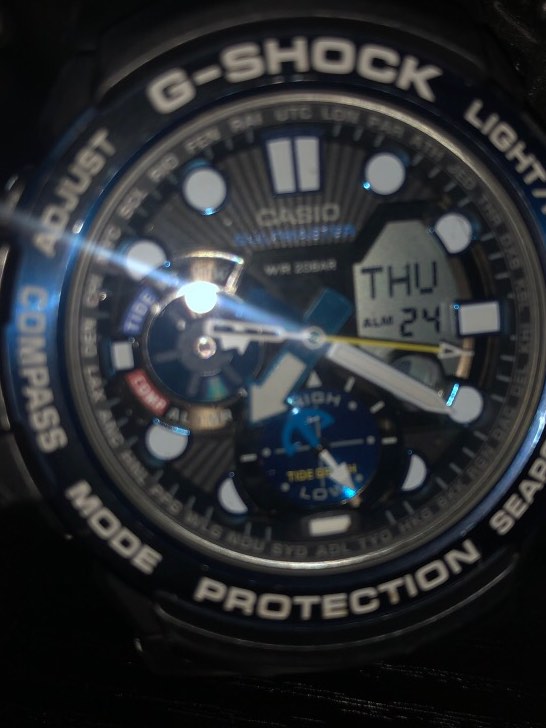 Casio. GULFMASTER WR 20 BAR G -SHOCK, 男裝, 手錶及配件, 手錶 - Carousell