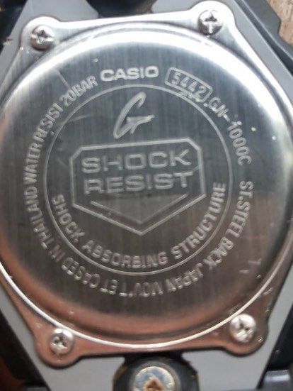Casio. GULFMASTER WR 20 BAR G -SHOCK, 男裝, 手錶及配件, 手錶 - Carousell