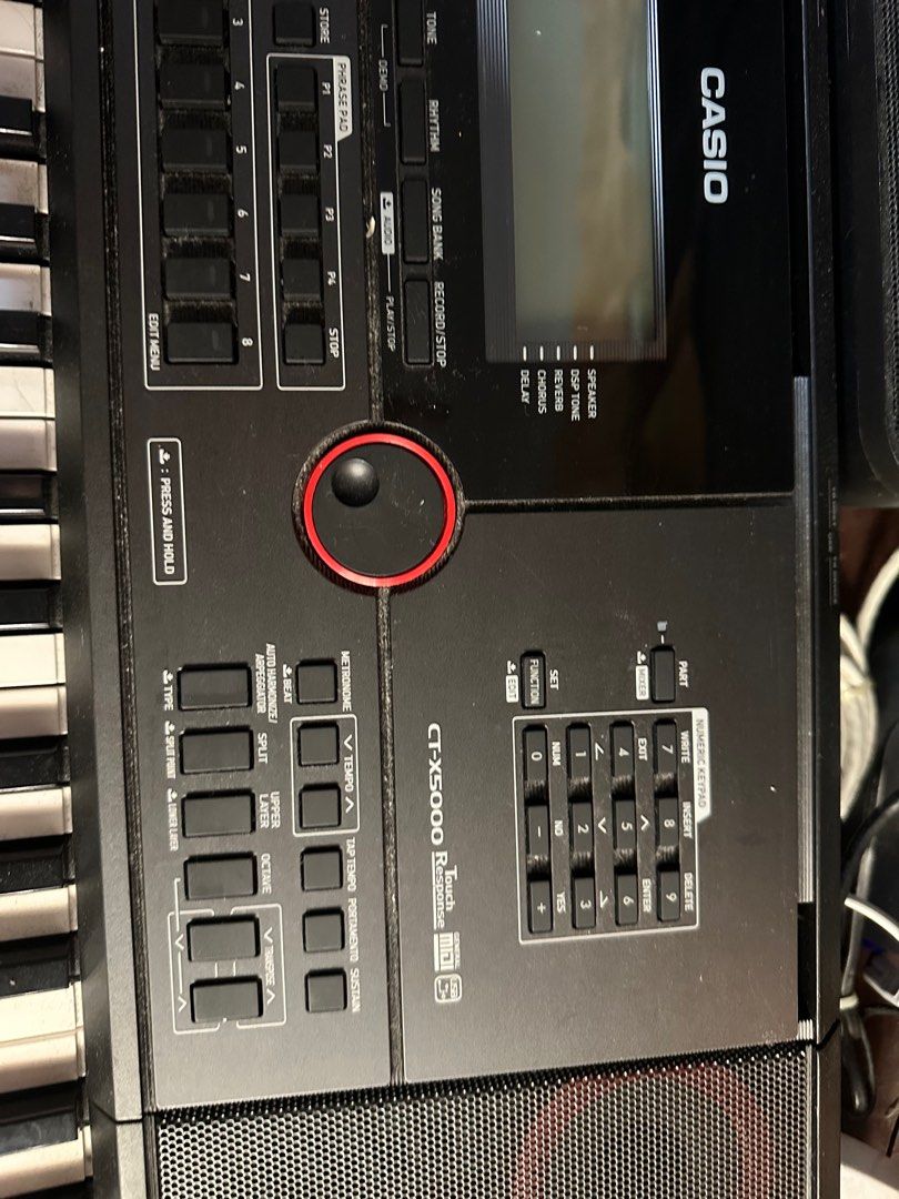 Casio musical keyboard CT-X5000, Hobbies & Toys, Music & Media, Musical ...