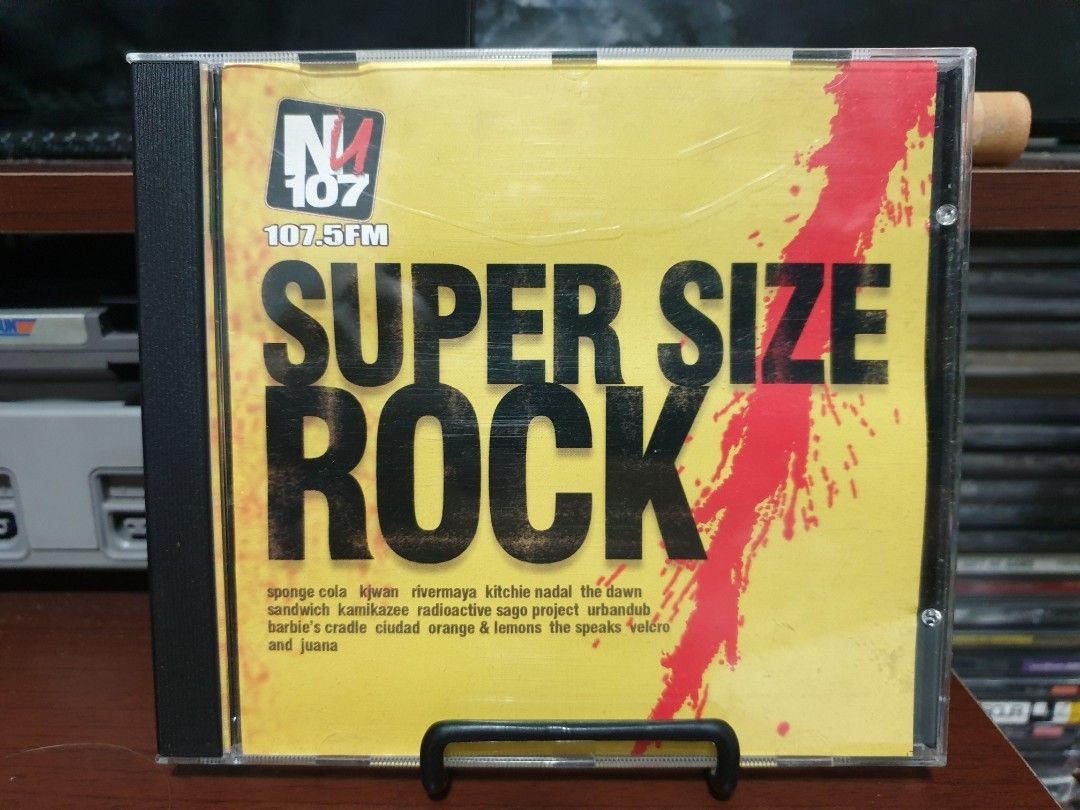 CD NU 107 Super Size Rock NU107 NU Home of new rock sponge cola ...