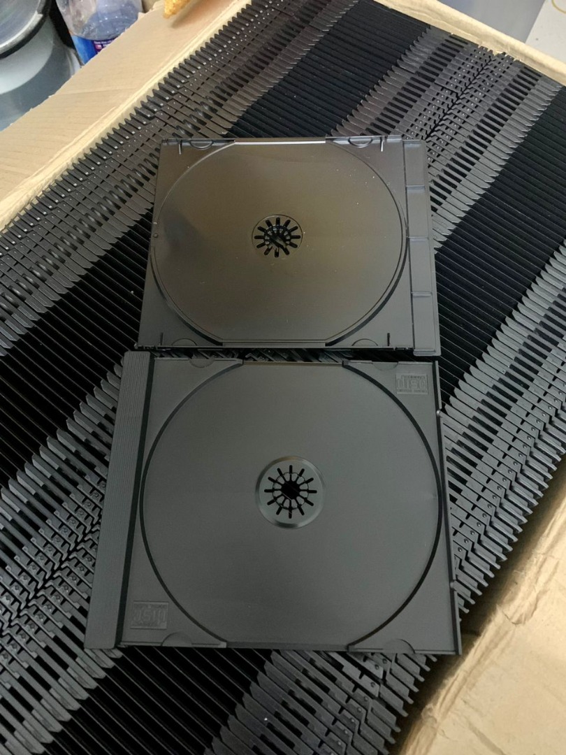 CD/VCD/DVD 1 PCS Single Disc Black Tray Only For Jewel Case (FREE EXTRA ...