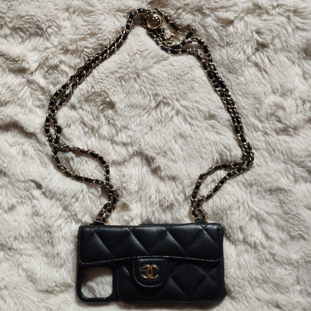 Chanel Sling Phone Case, Luxury, Bags & Wallets on Carousell
