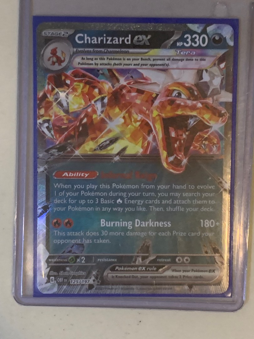 Charizard EX, Hobbies & Toys, Toys & Games on Carousell