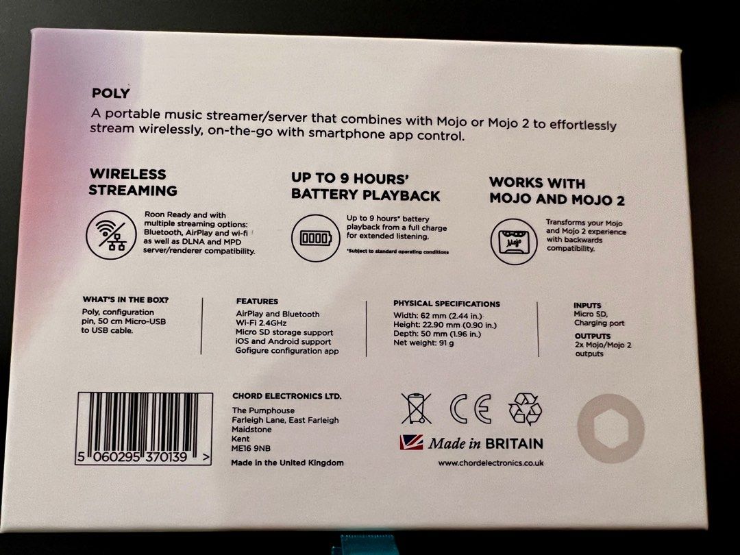 Chord Poly Music Streamer, Audio, Portable Audio Accessories on Carousell