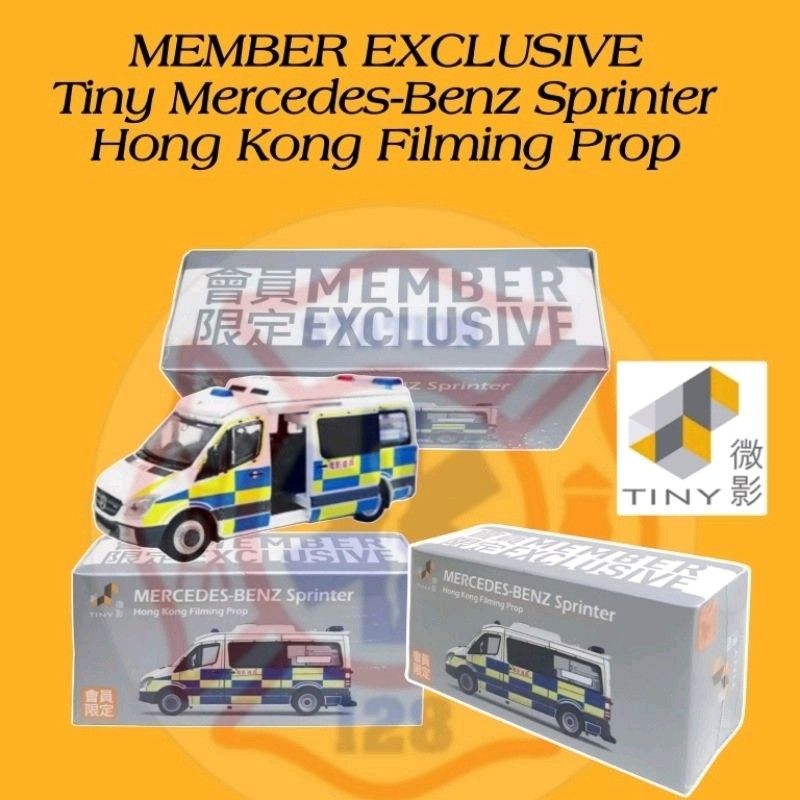 Collectibles MEMBER EXCLUSIVE Tiny Mercedes-Benz Sprinter Hong Kong Filming Prop, Hobbies & Toys ...
