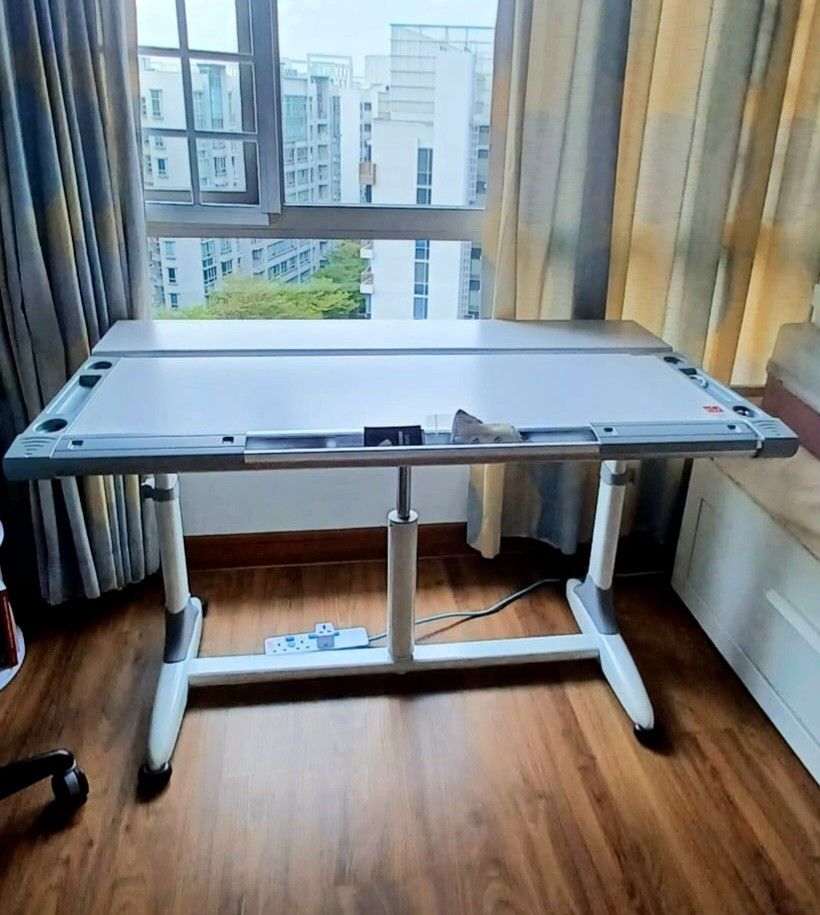 COMF-PRO DESK WITH CHAIR, Furniture & Home Living, Furniture, Tables ...