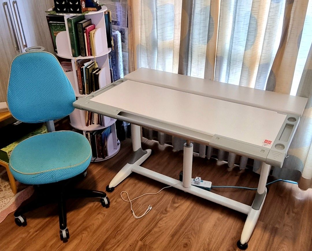 COMF-PRO DESK WITH CHAIR, Furniture & Home Living, Furniture, Tables ...