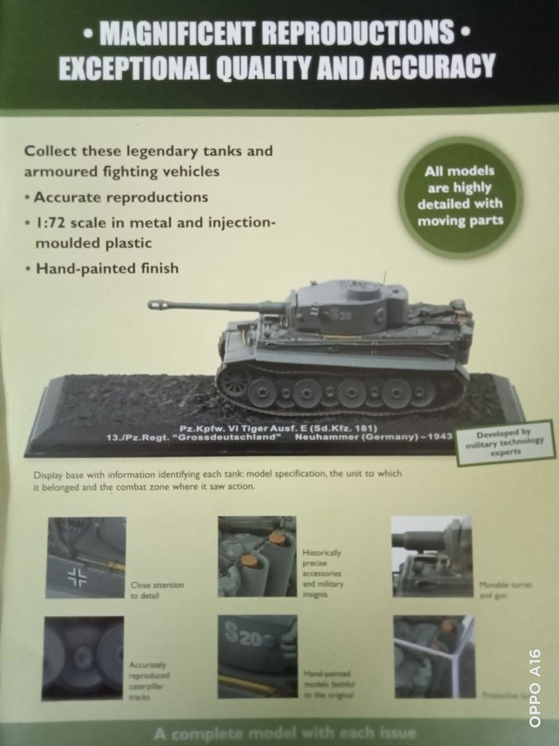 Complete Set Issues No 1-70 The Combat Tanks Collection (Tank Model ...